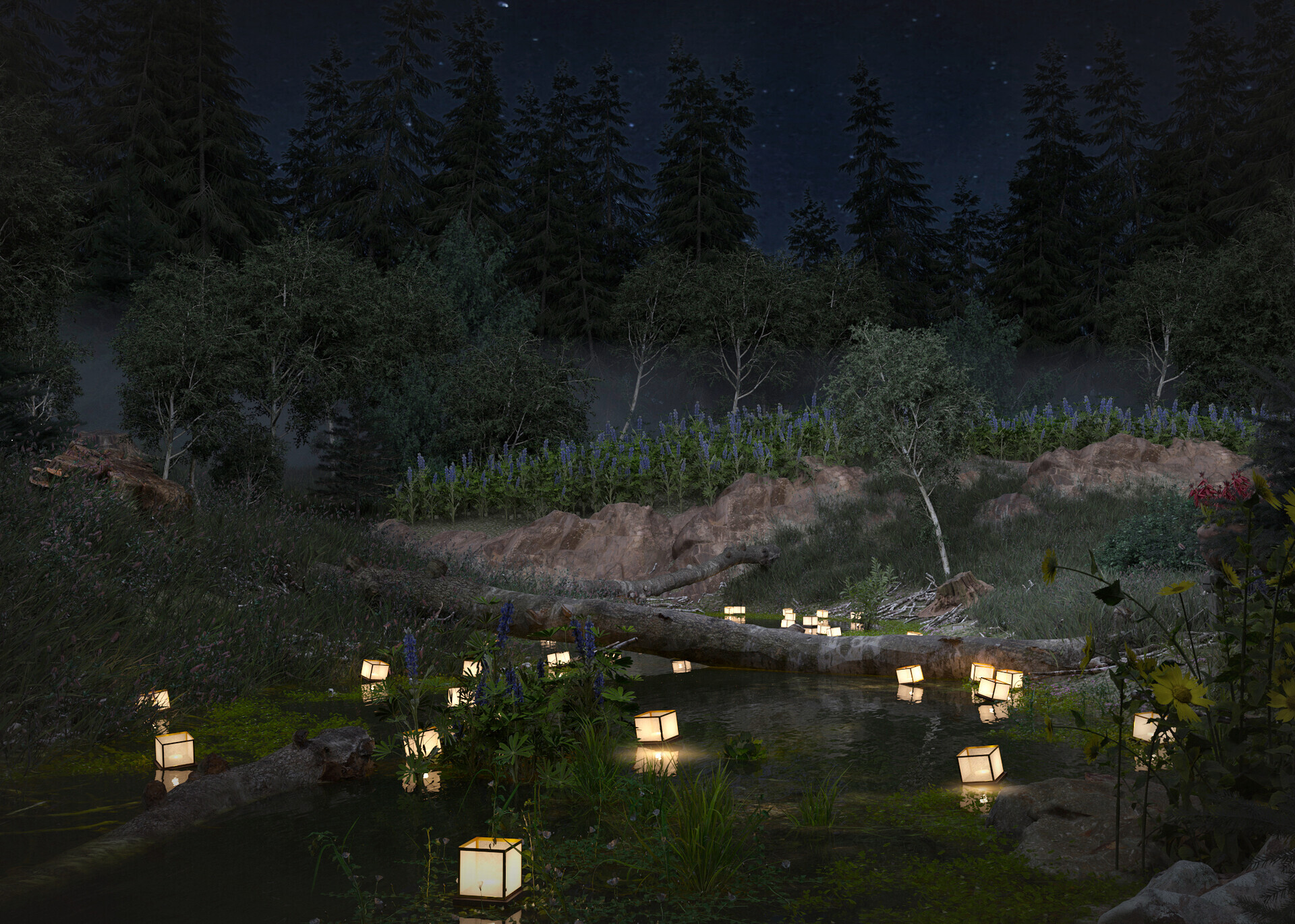 ArtStation - Magical Forest