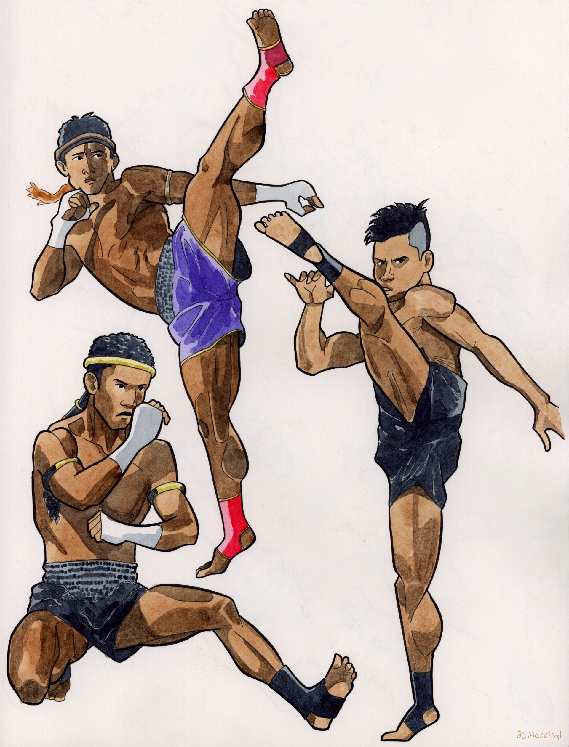 ArtStation - Body movement study! [6]