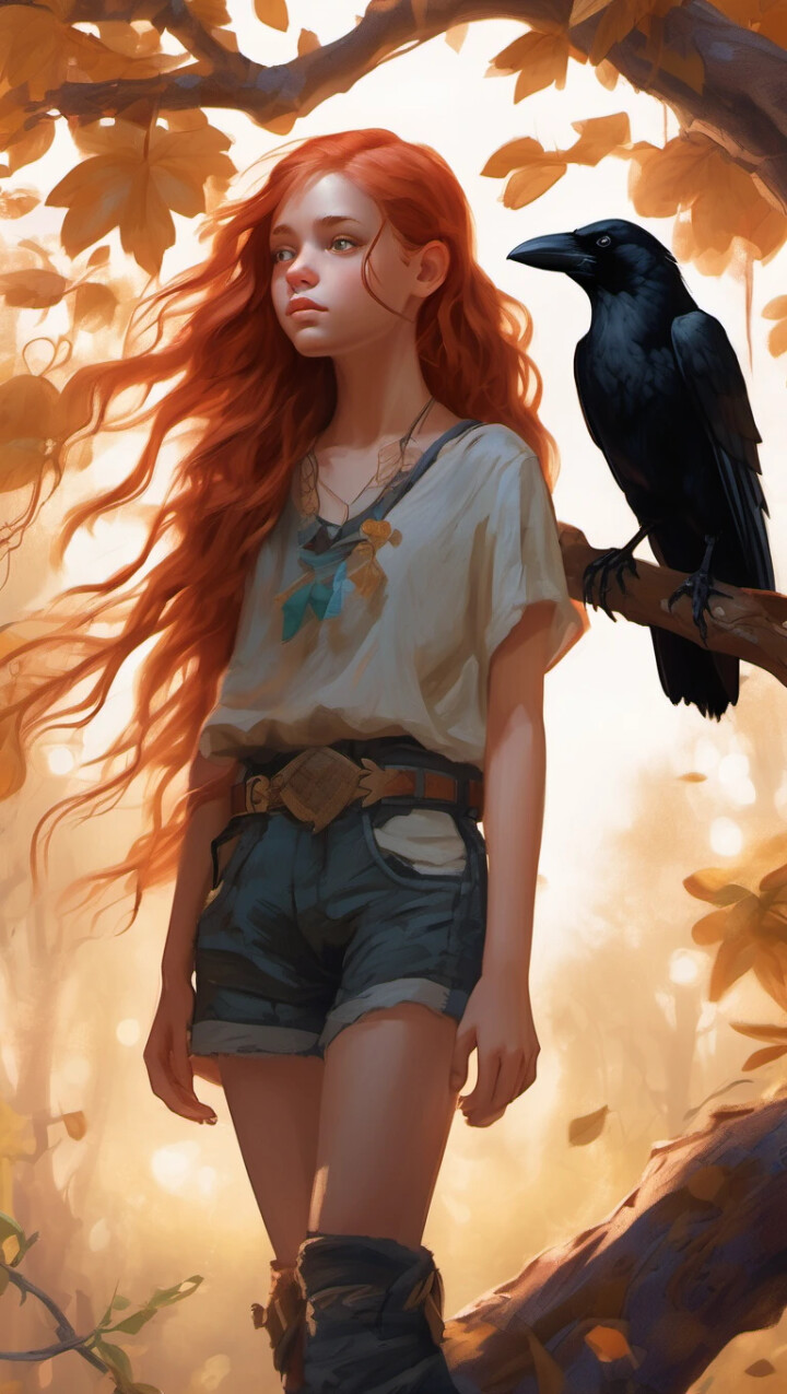 ArtStation - Of Ravens and Redheads