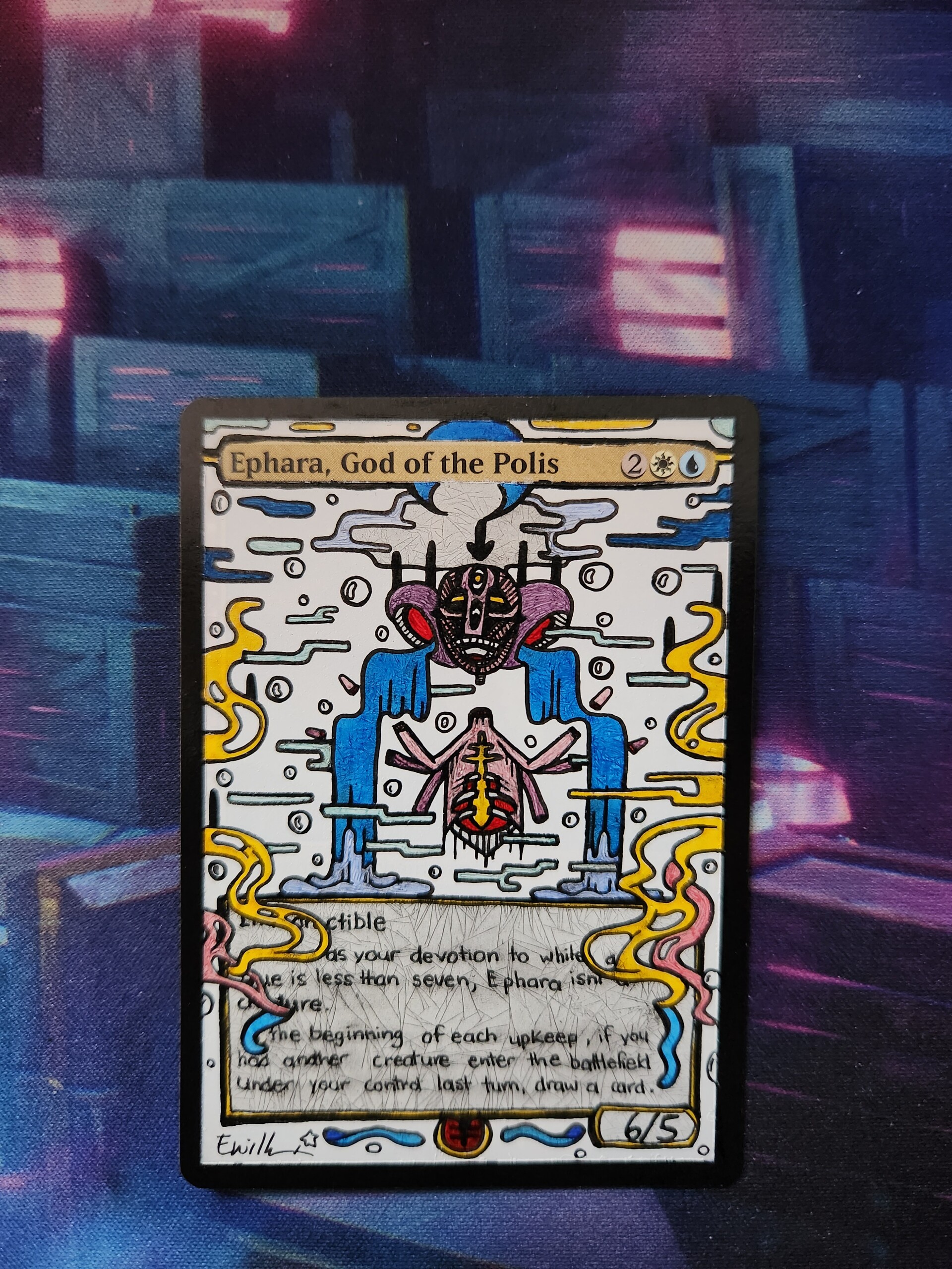 ArtStation - Ephara, God of the Polis Alter