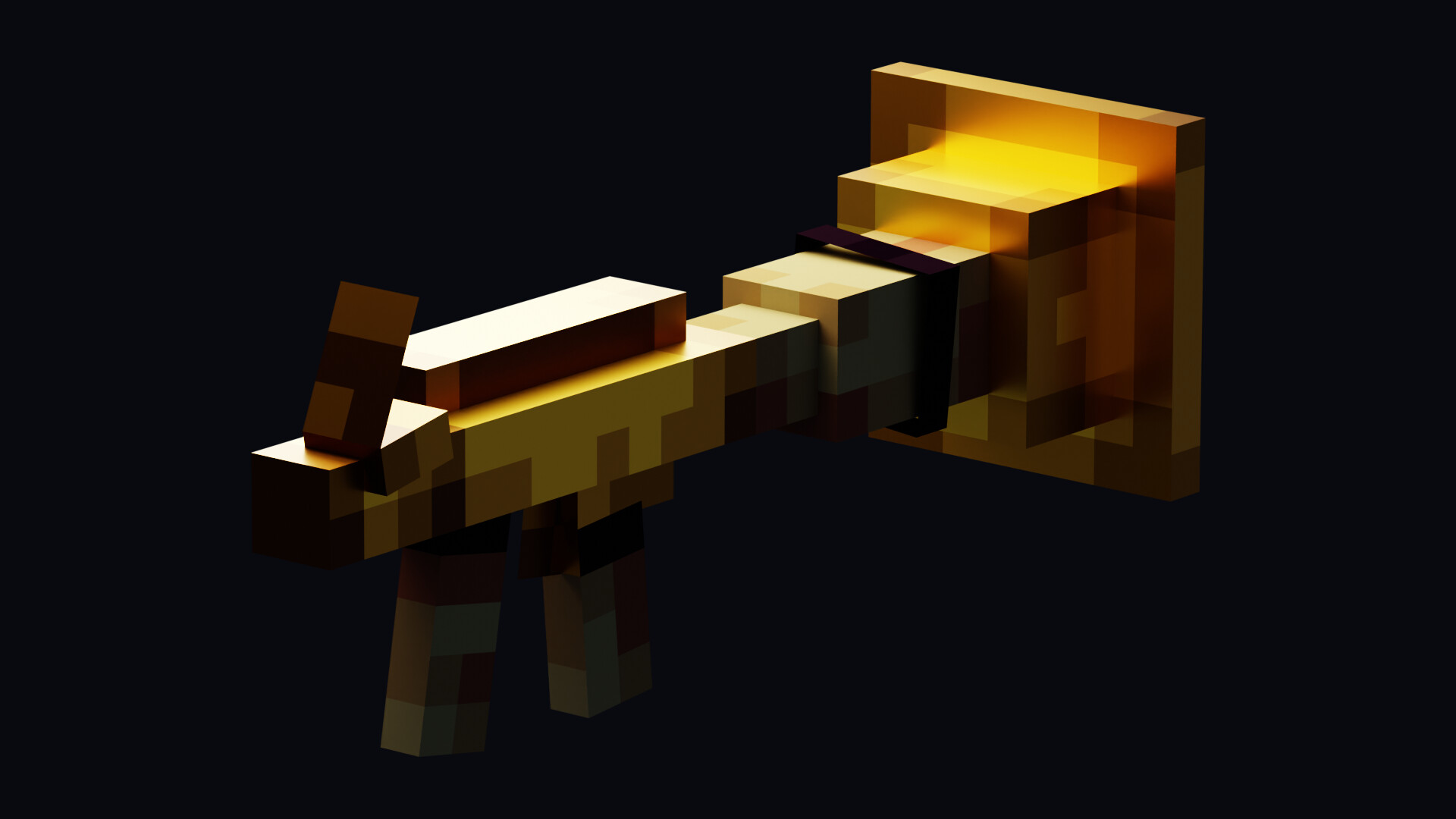 ArtStation - Golden Rocket Launcher