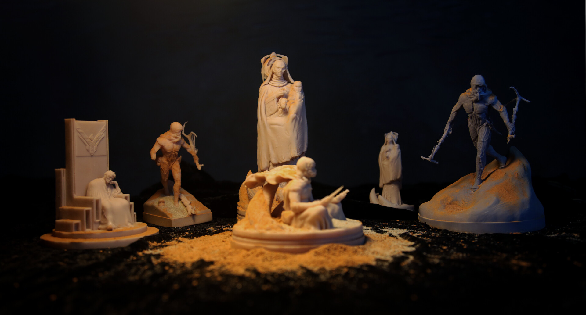 ArtStation - DUNE - Printable Character Designs - 3D Print