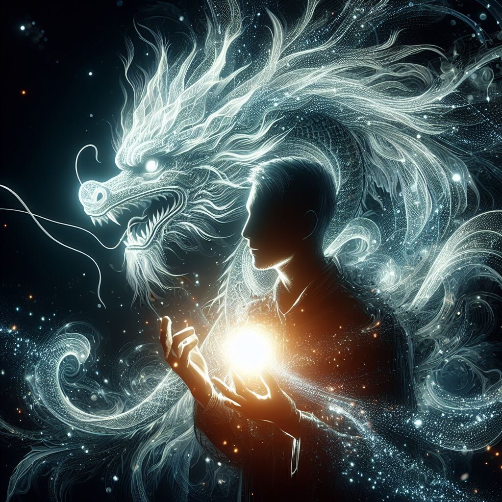 ArtStation - DRAGON WITH MAN