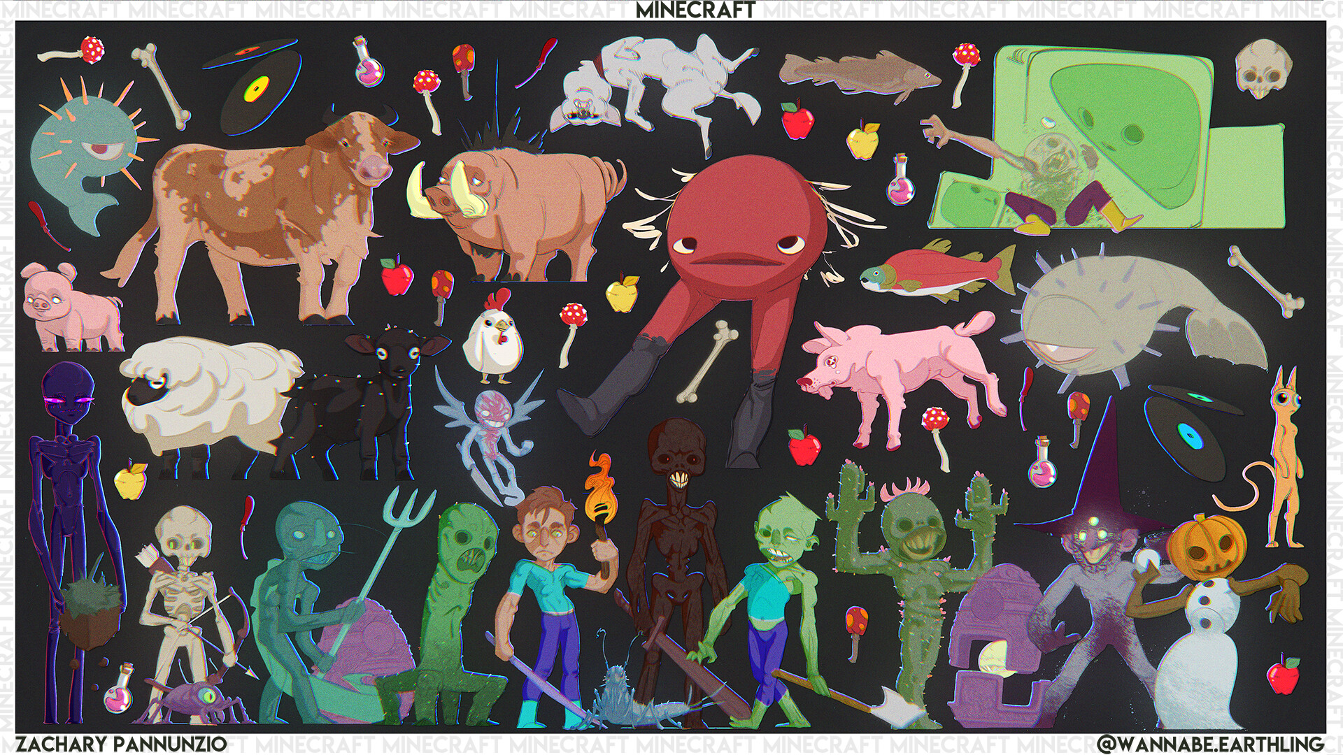 ArtStation - Minecraft Redesign ( In Progress )