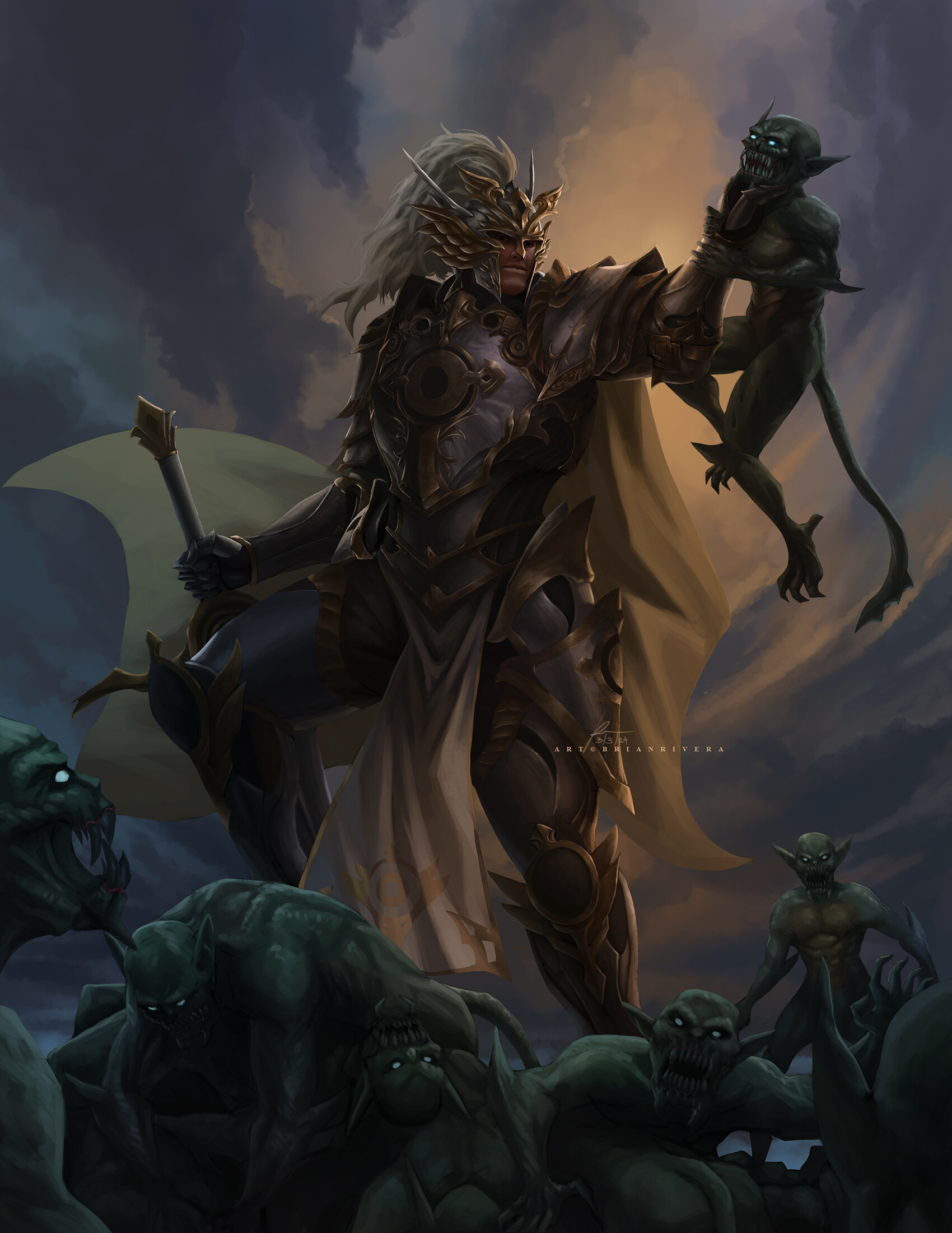 ArtStation - Mighty Knight