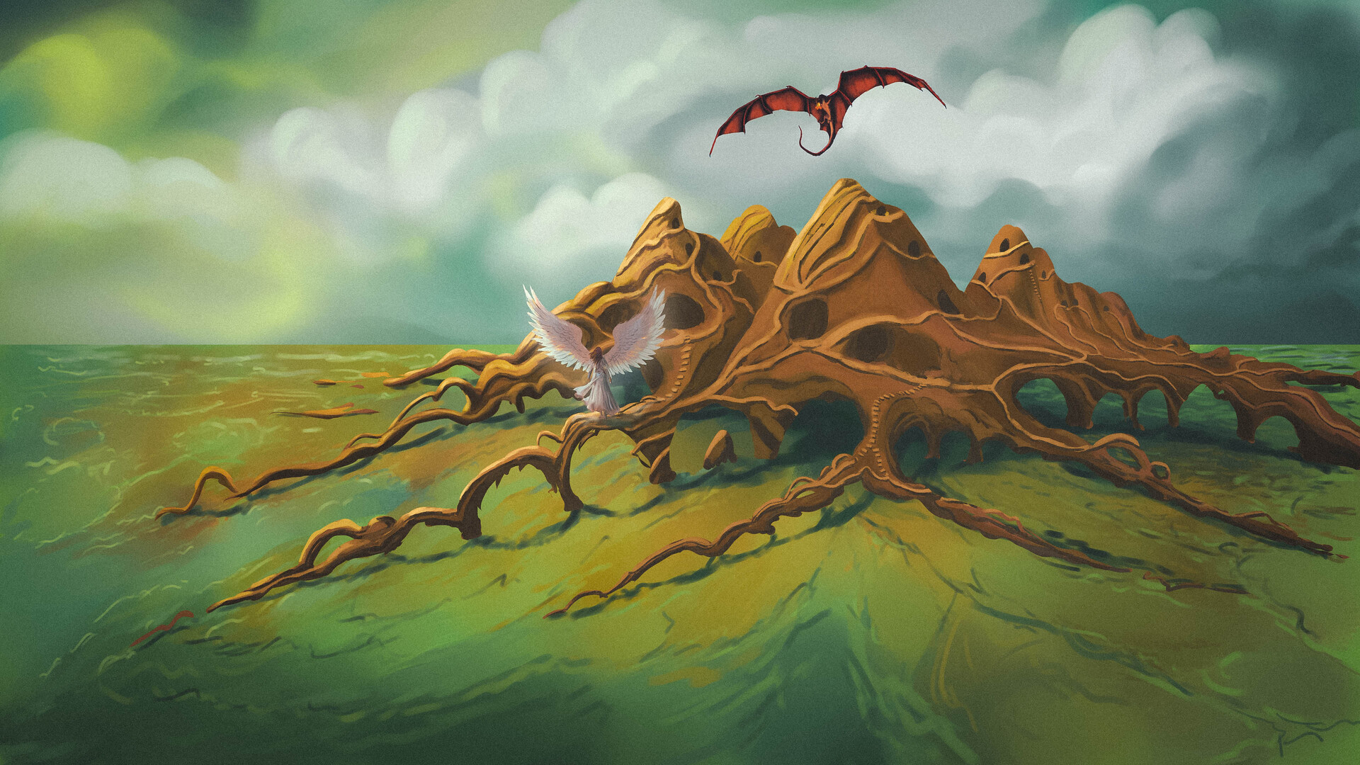 ArtStation - Dragon Hive