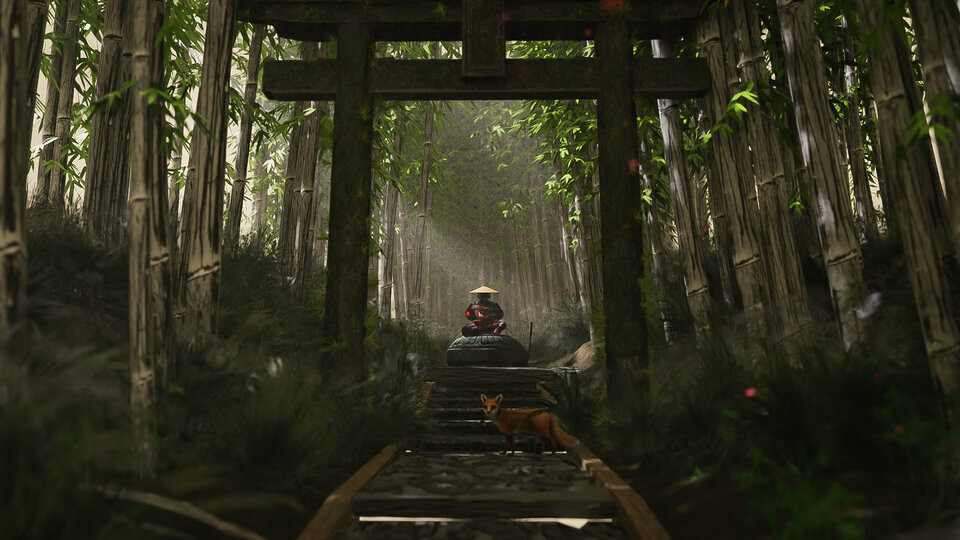 ArtStation - forest of peace
