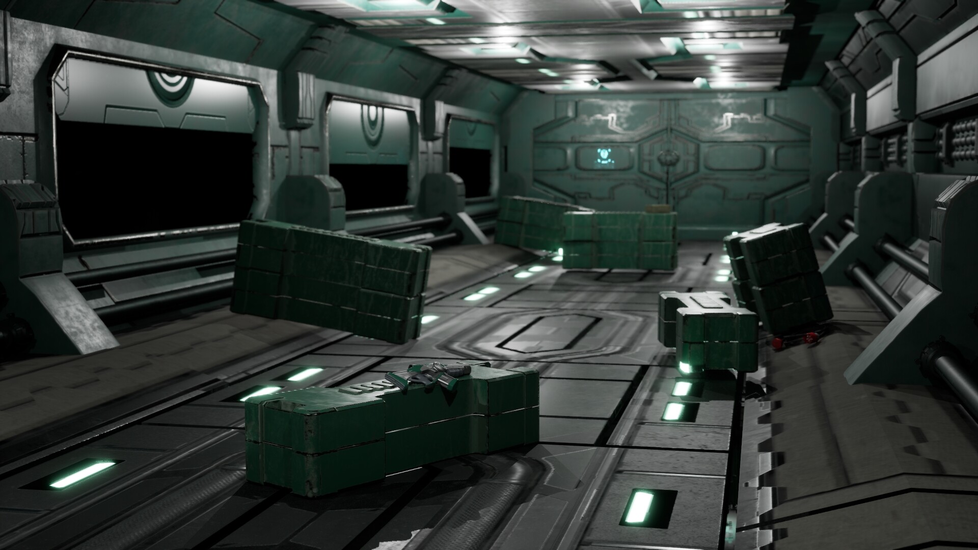 ArtStation - Level Si-Fi Corridor 2