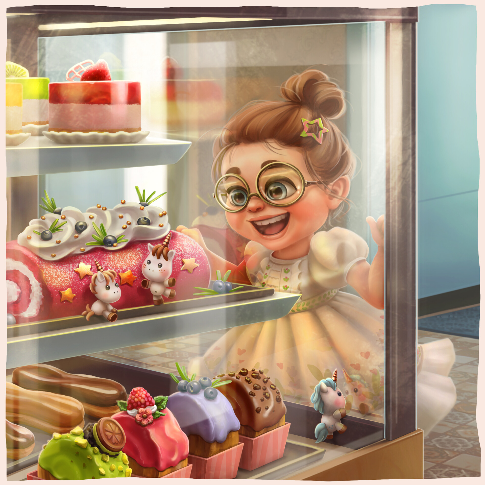 ArtStation - Bakery girl