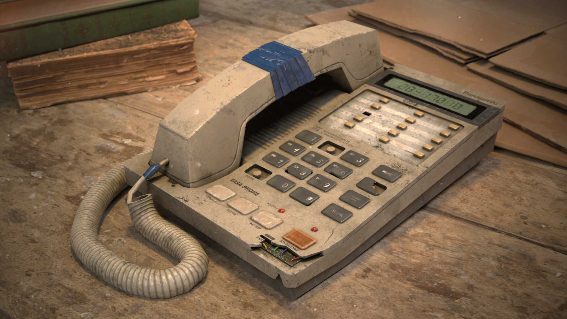 ArtStation - Abended Old Landline Telephone
