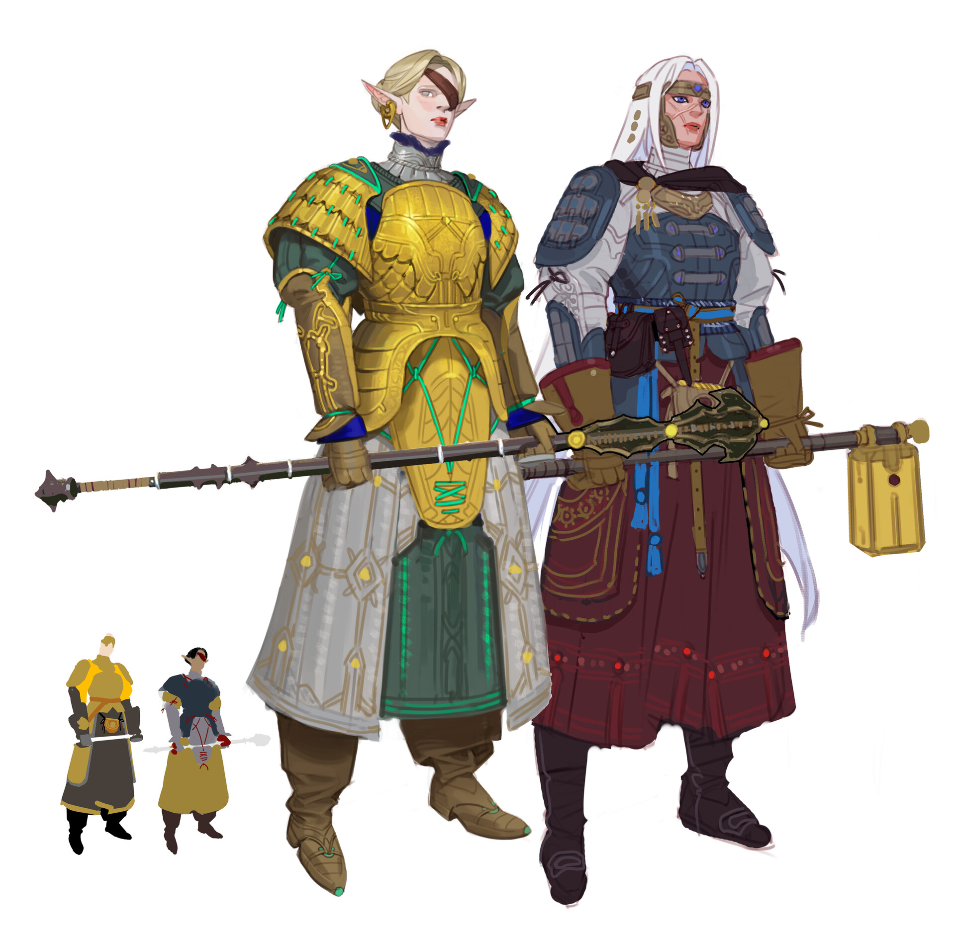 ArtStation - Warriors