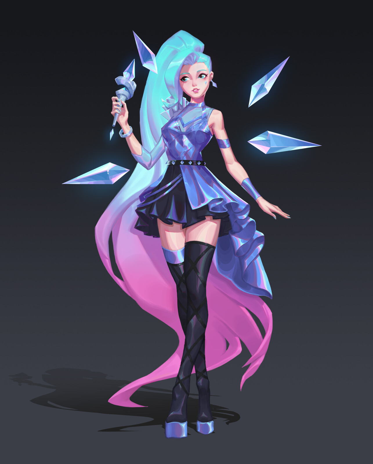 Baitan 柏坦 - Seraphine Fan Art