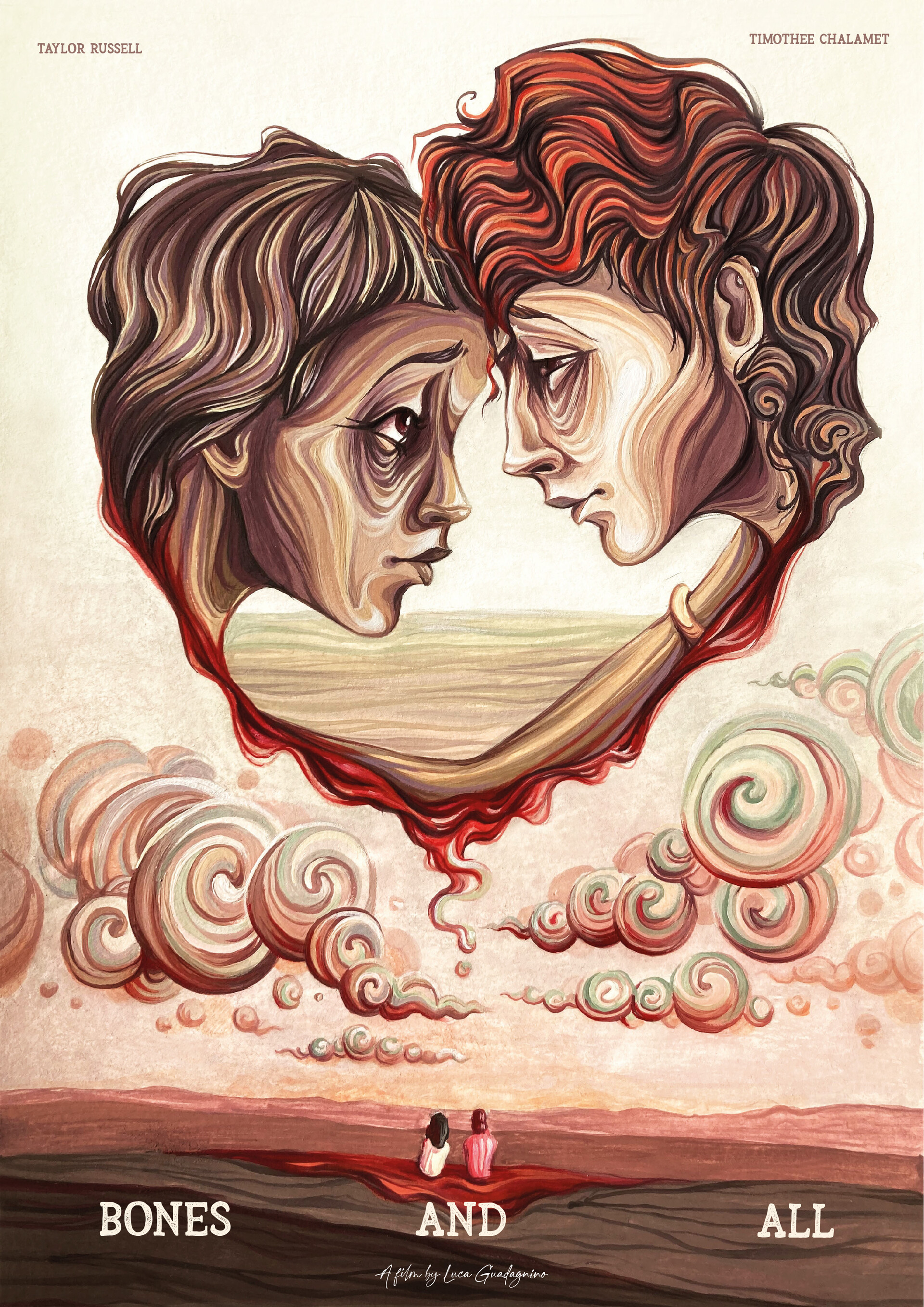 ArtStation - Bones and All Poster