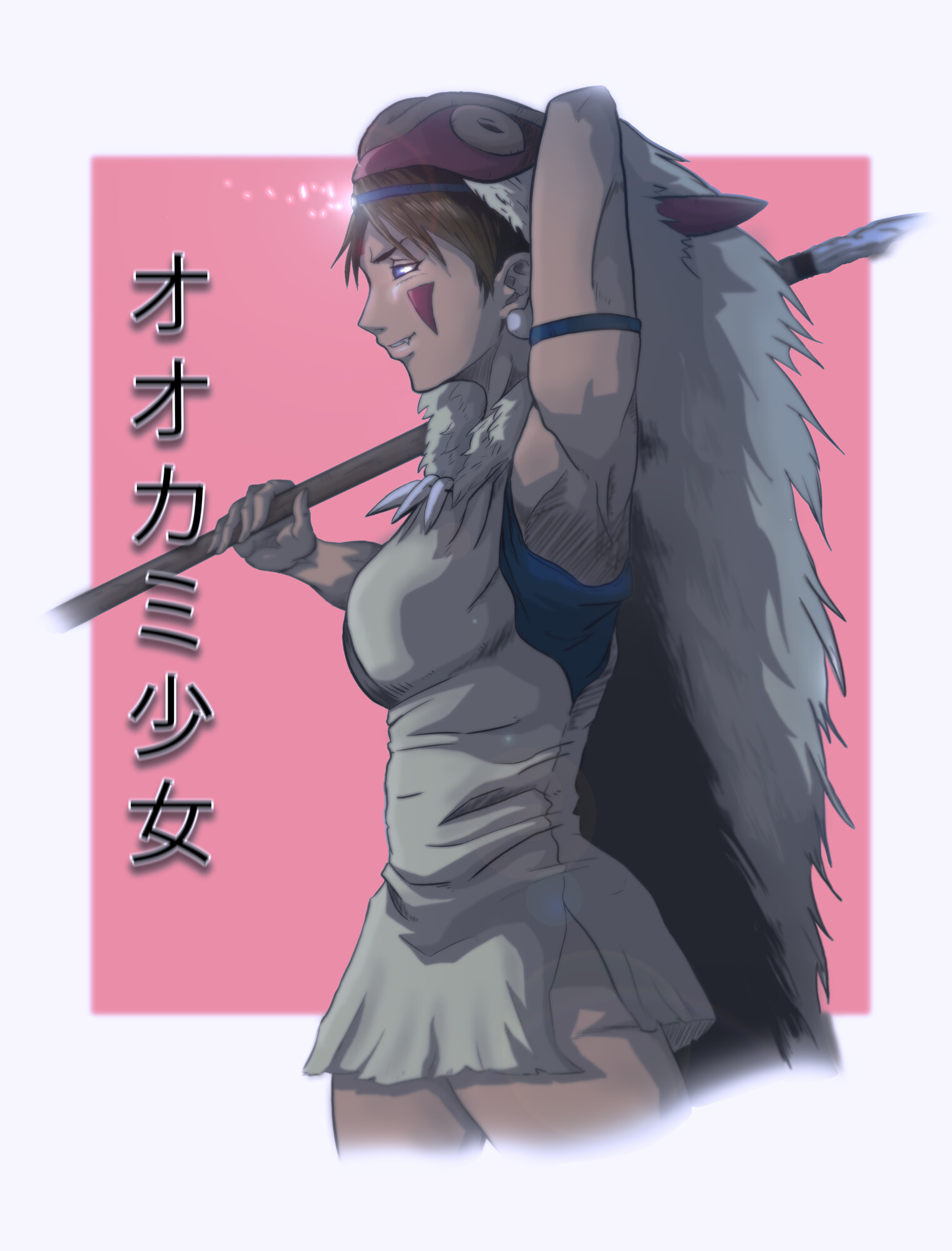 ArtStation - Princess Mononoke (2020)