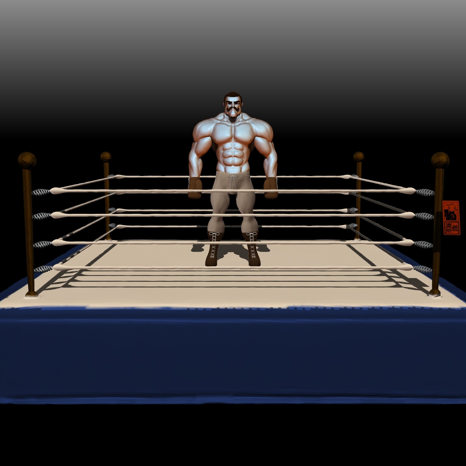 ArtStation - 19th Century Boxer