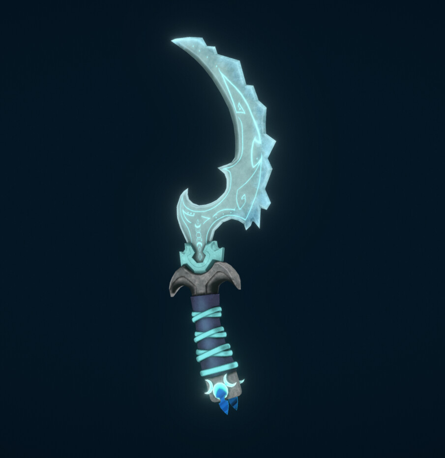 ArtStation - Epic Sword: The Lunar Blade