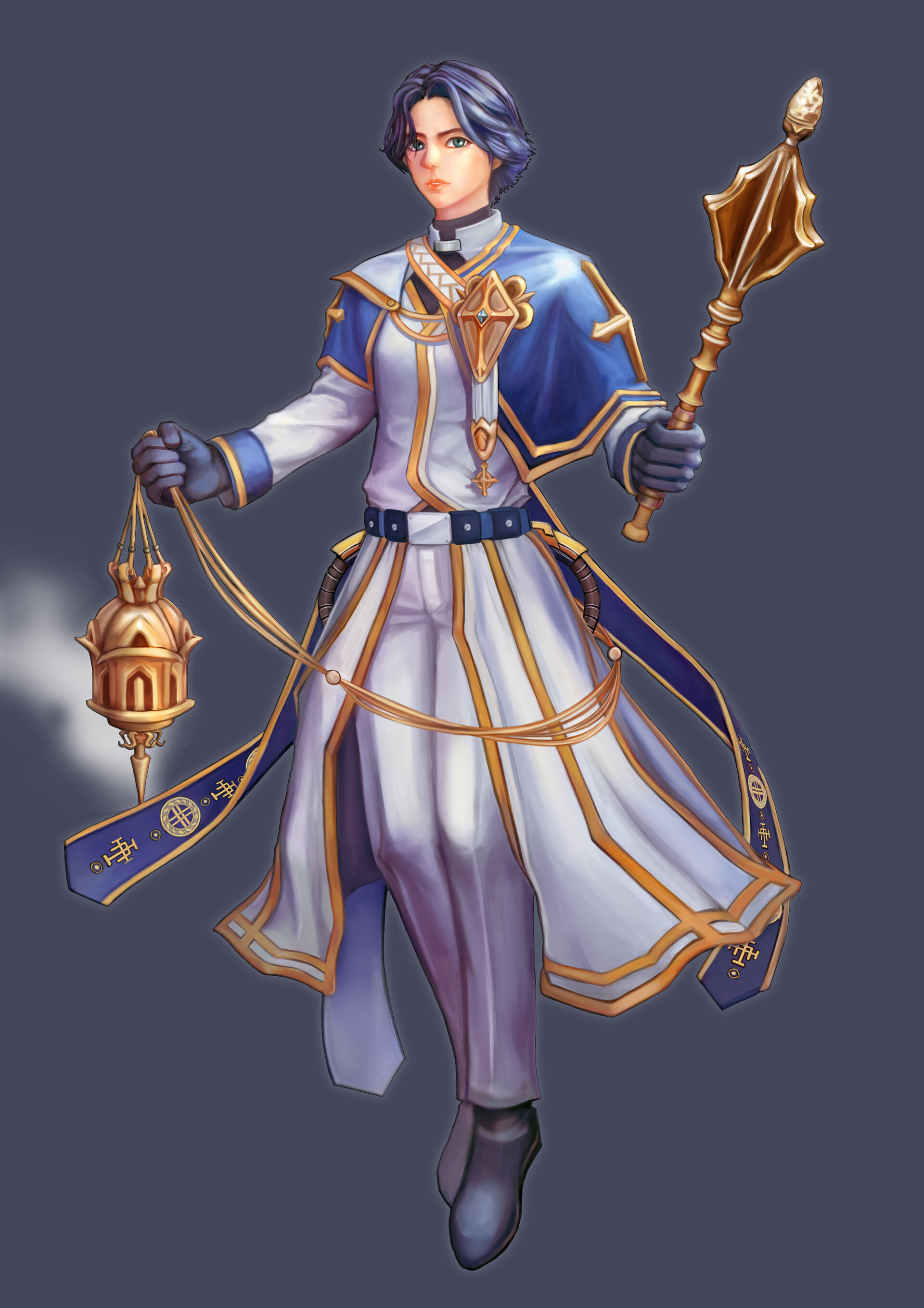 ArtStation - Priest(Yon Van Roy)