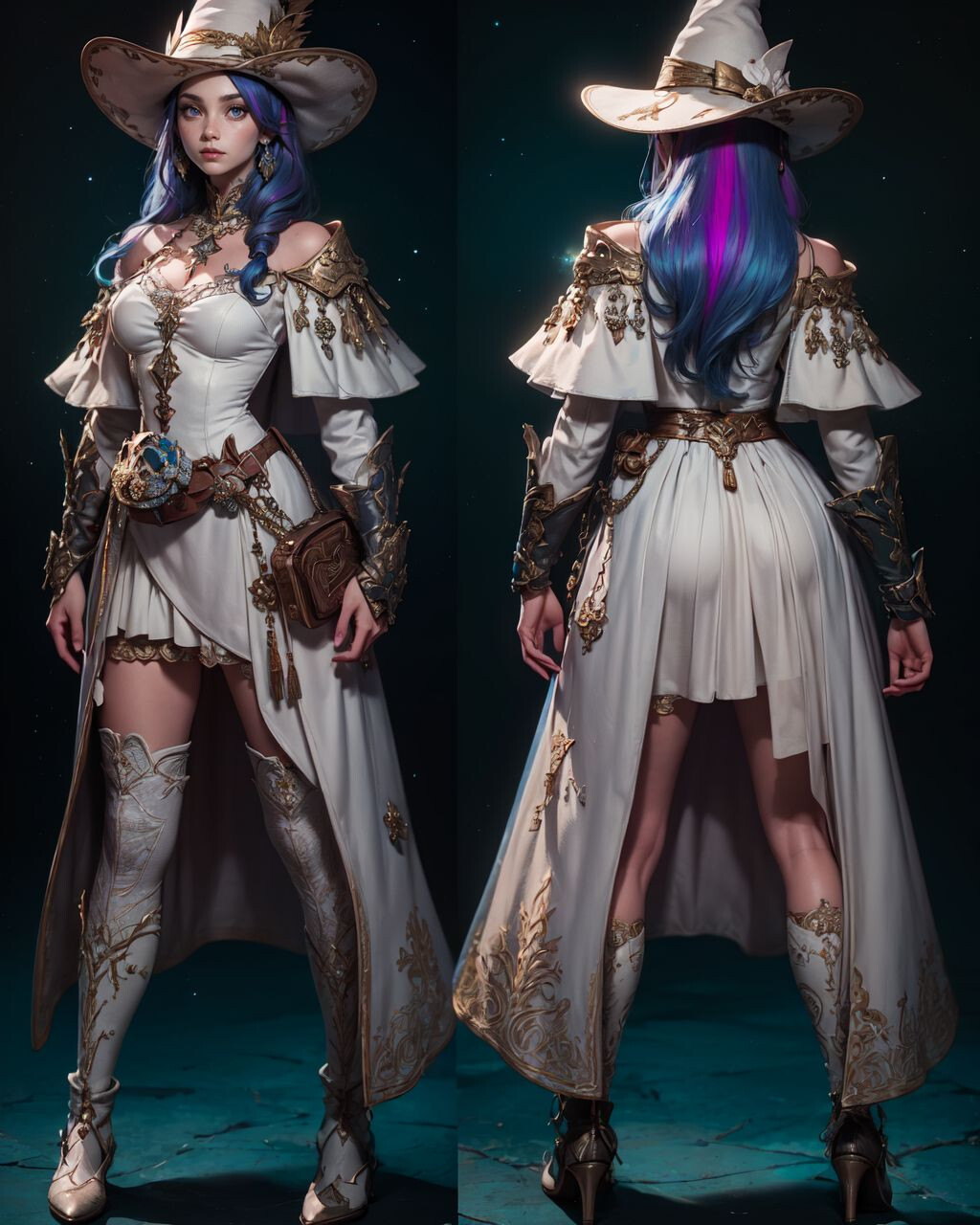 4K Anime Reference Art for Artists and Enthusiasts - 301 White Mage ...