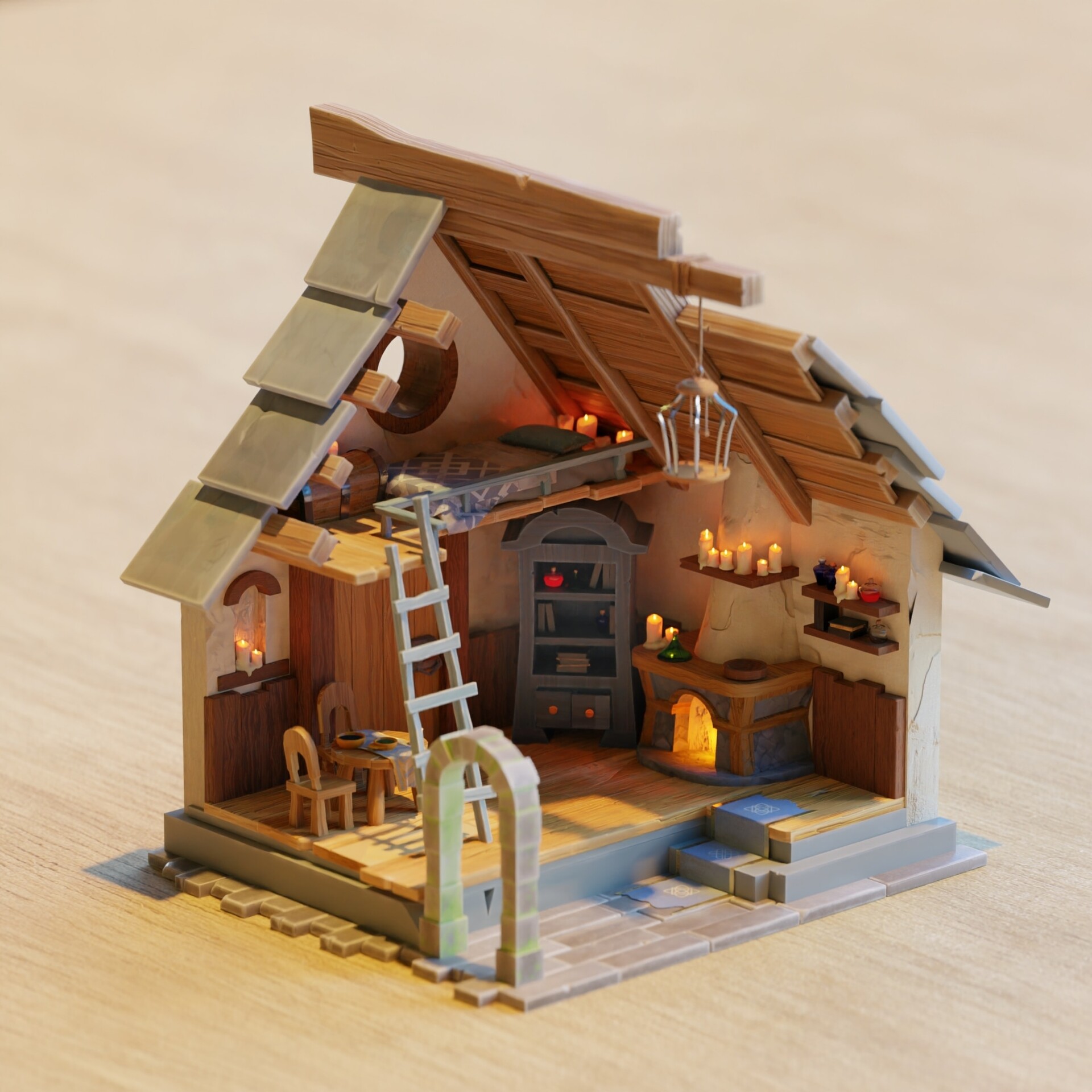 ArtStation - Cottage model