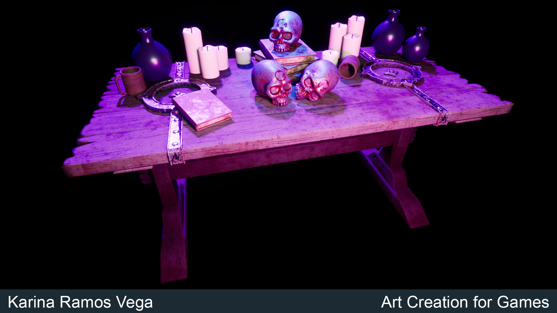 ArtStation - Spooky Table