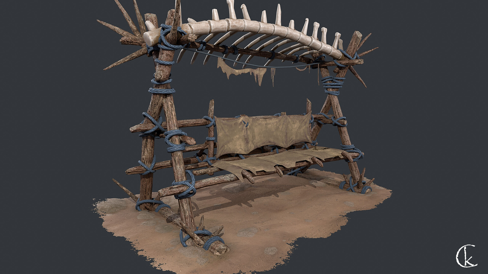 ArtStation - Orchish Bench