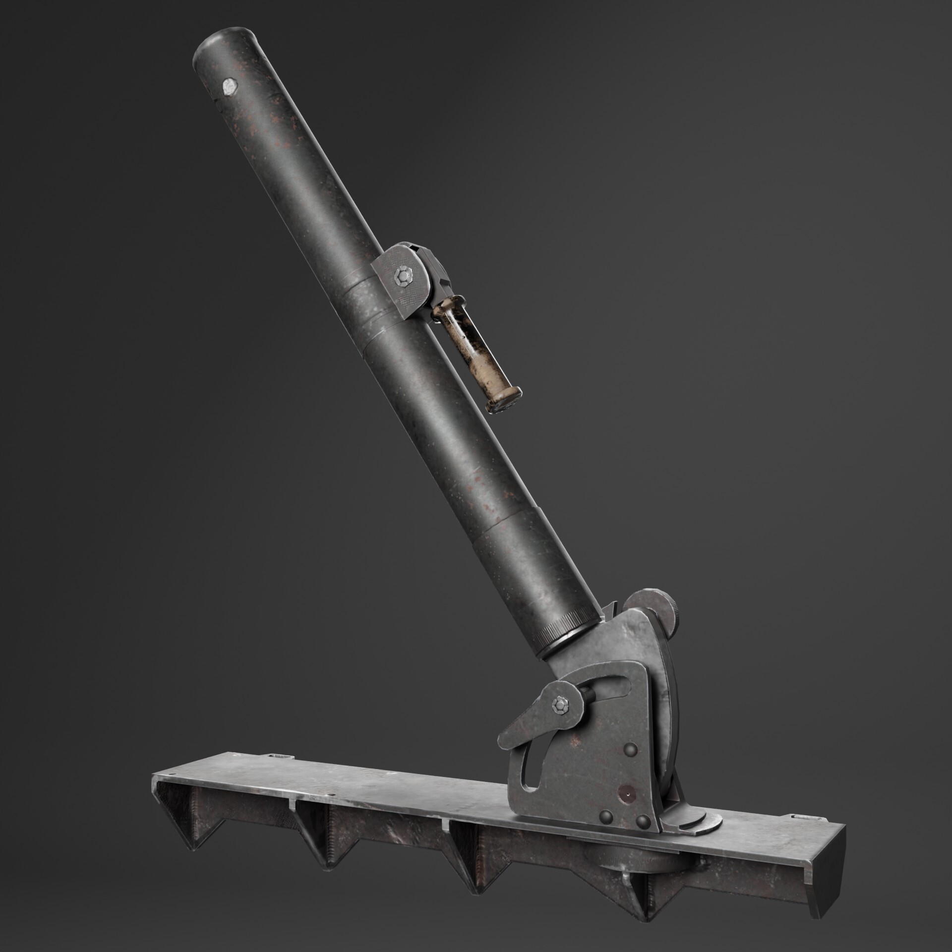 ArtStation - Two Inch Mortar Mk II