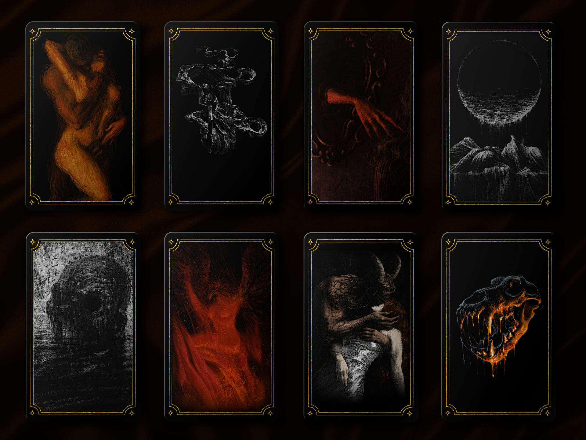 ArtStation - Fortune cards with my illustrations