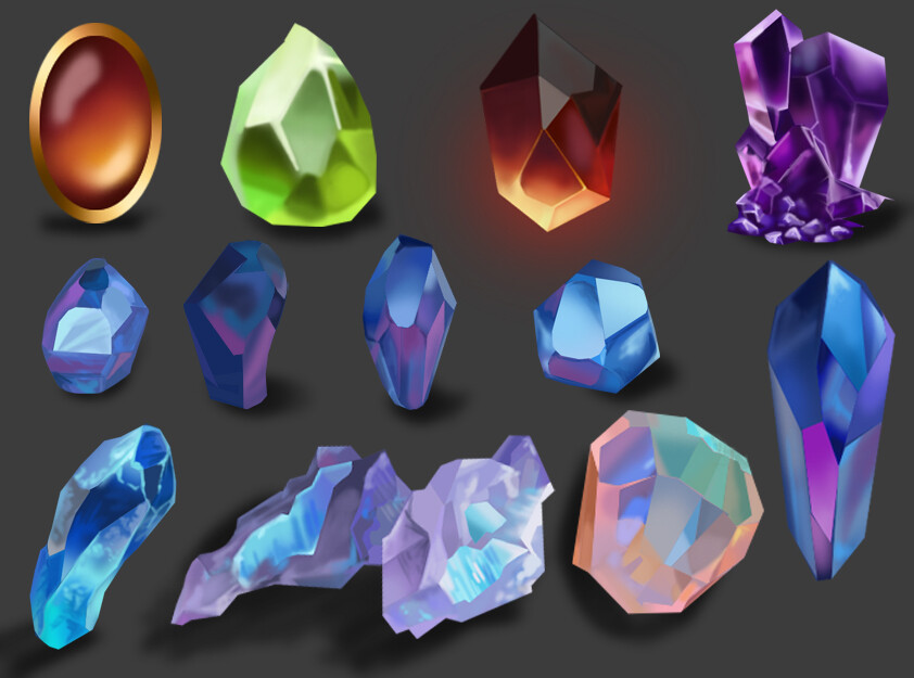 ArtStation - Crystal Study