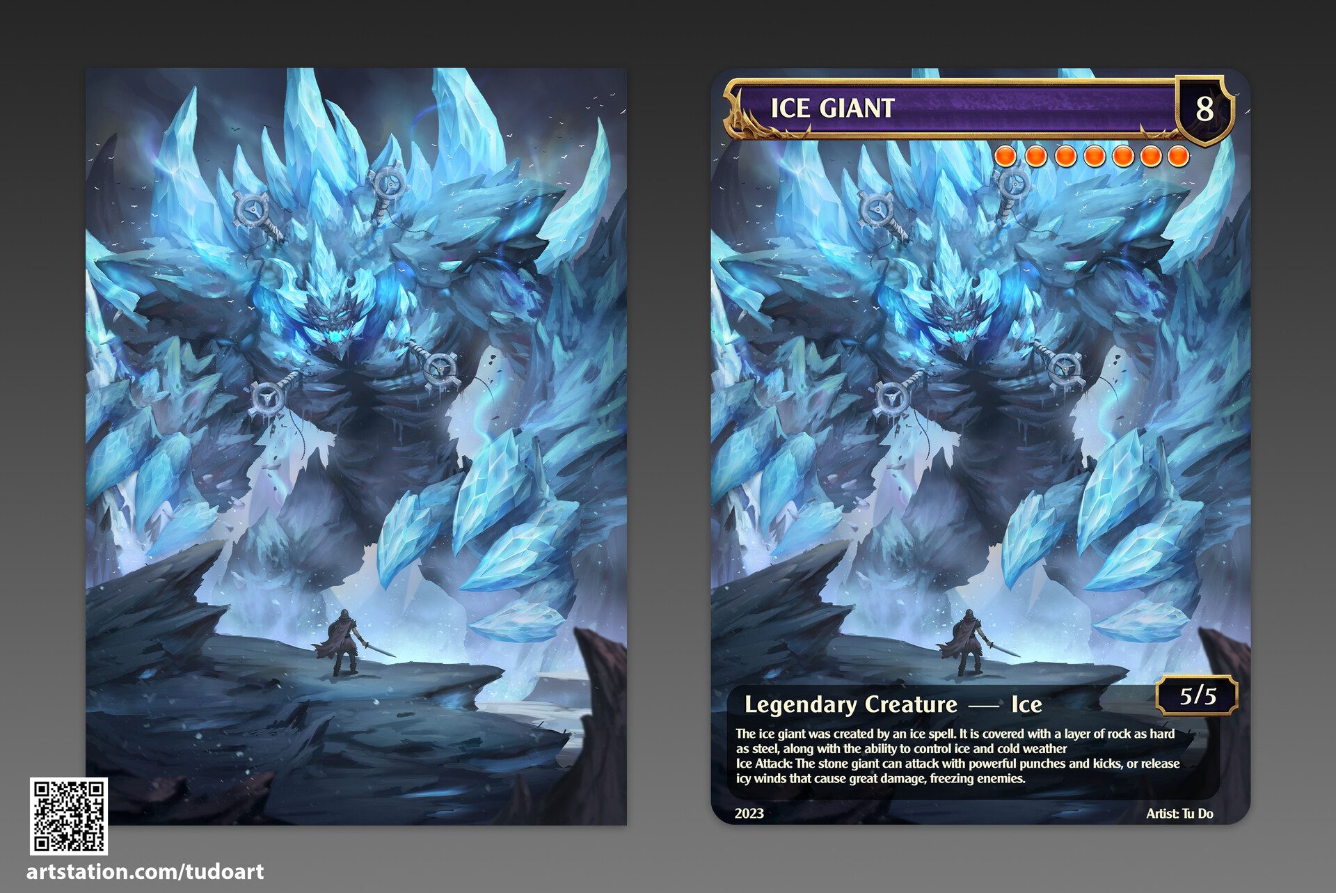 TU DO - Card Game - Ice Giant