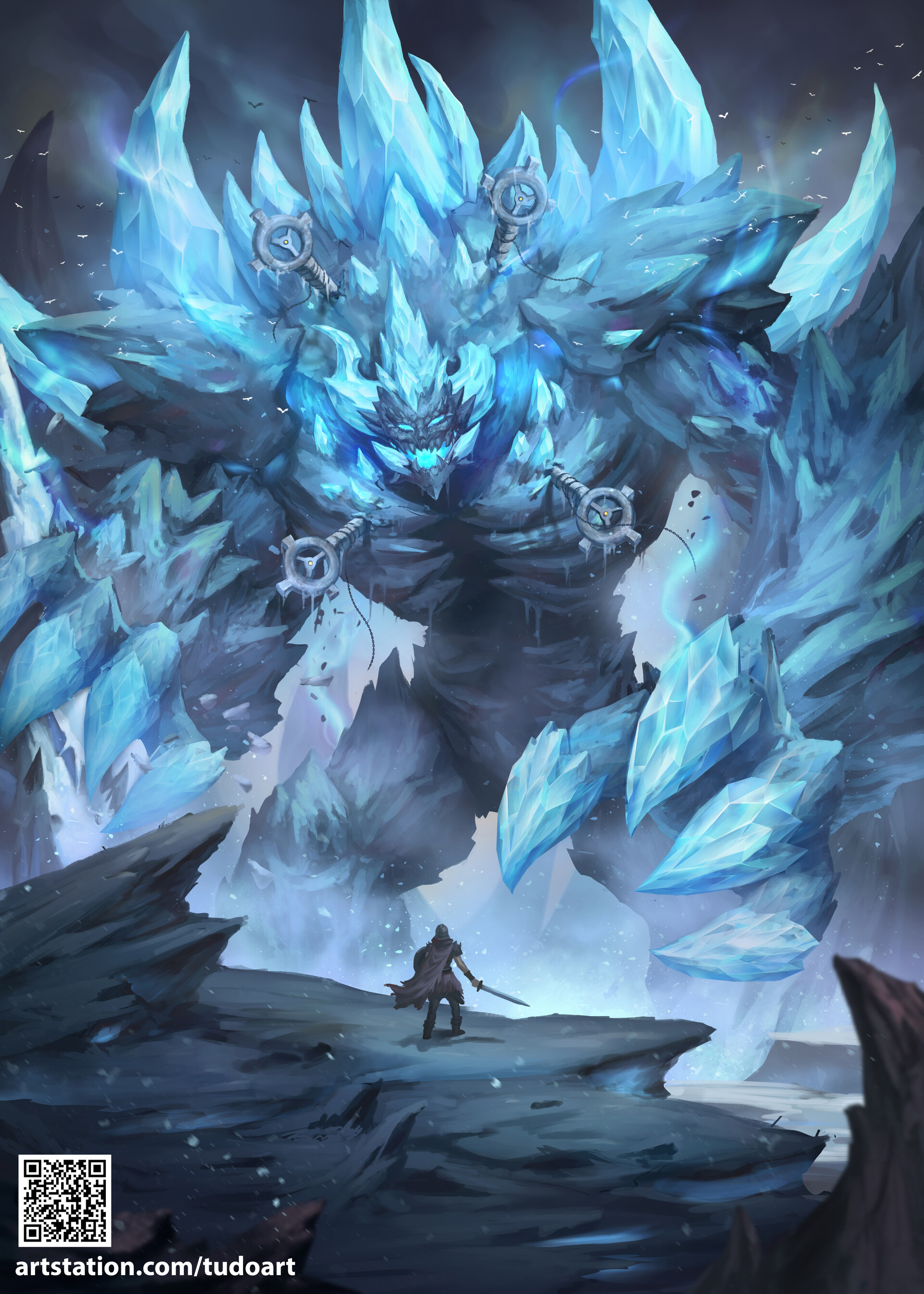 ArtStation - Card Game - Ice Giant