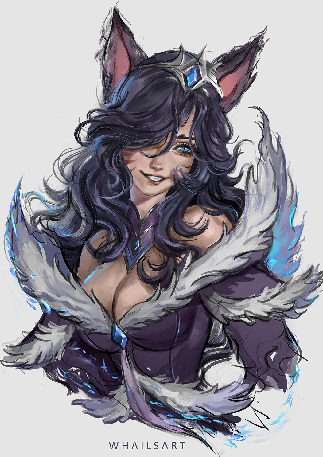 ArtStation - Midnight Ahri