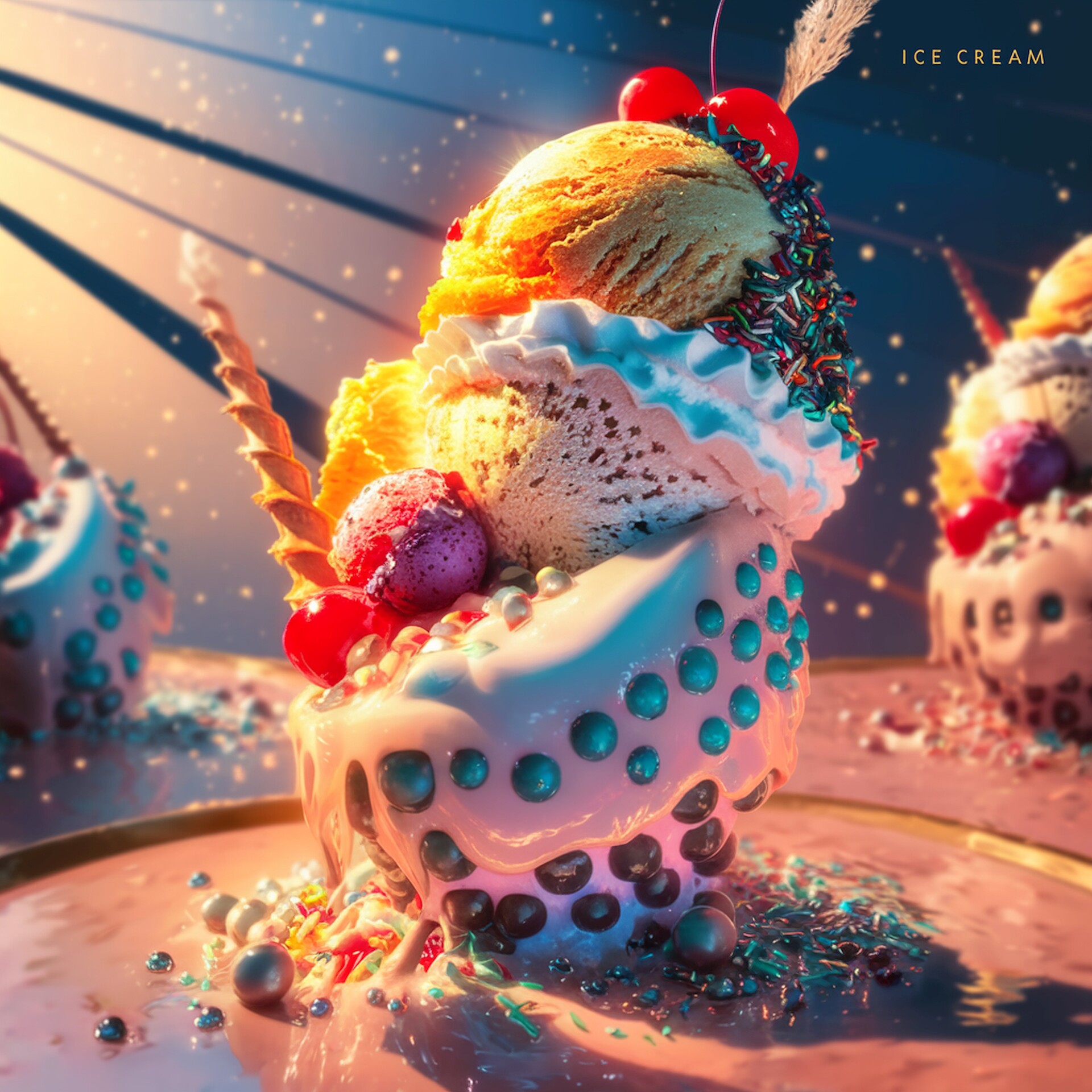 ArtStation - Nice Dream of an Ice-Cream 4 u 3