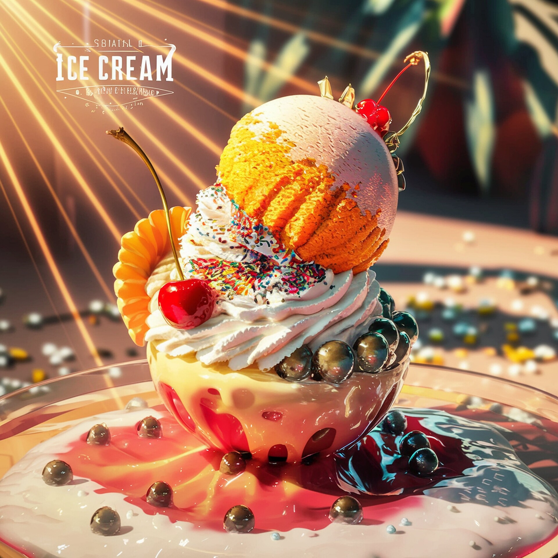 ArtStation - Nice Dream of an Ice-Cream 4 u 4