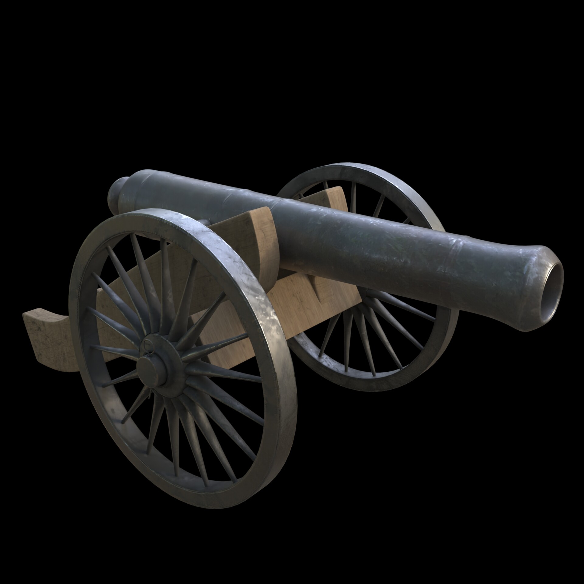 ArtStation - Cannon model