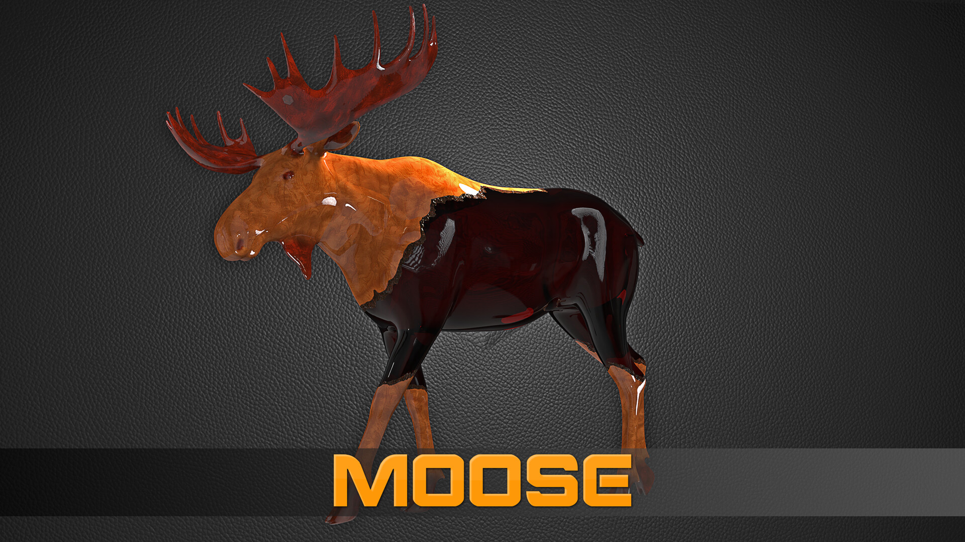 ArtStation - Moose - Sculpture