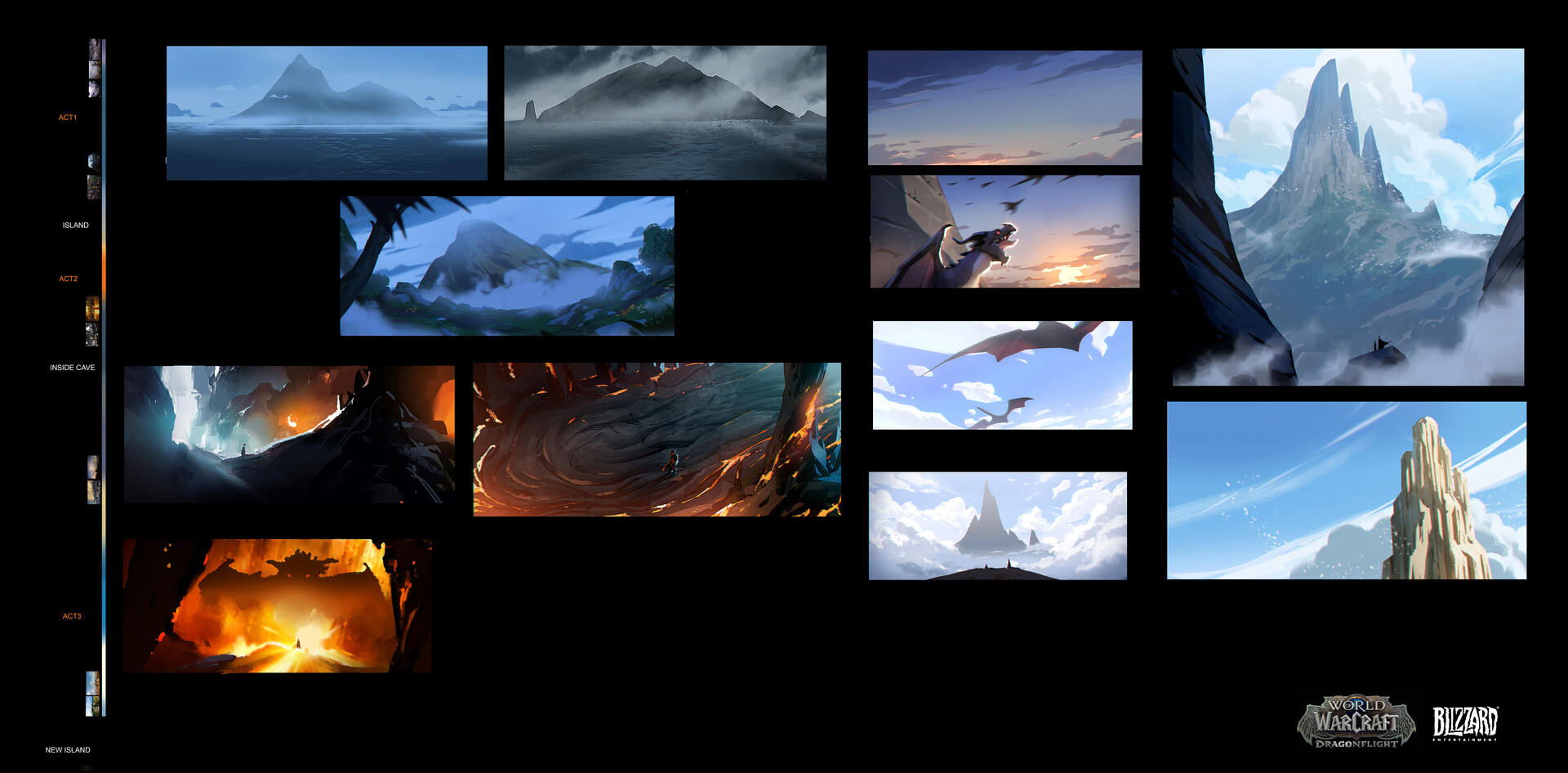 ArtStation - Color Script for World of Warcraft: Dragonflight