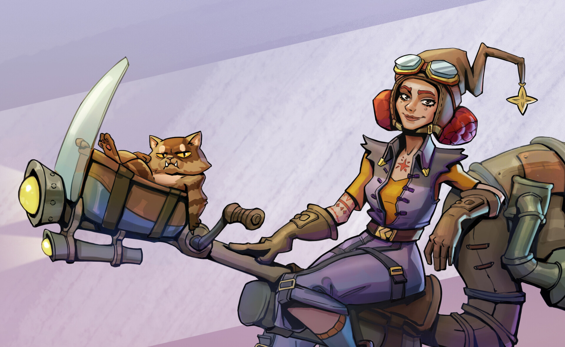 Maria Saveleva - The witch, the cat and the broom