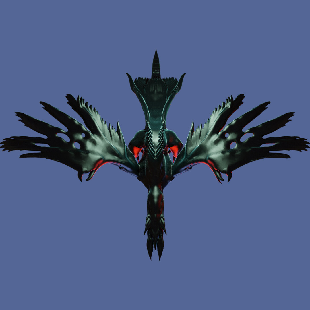 ArtStation - fly creature