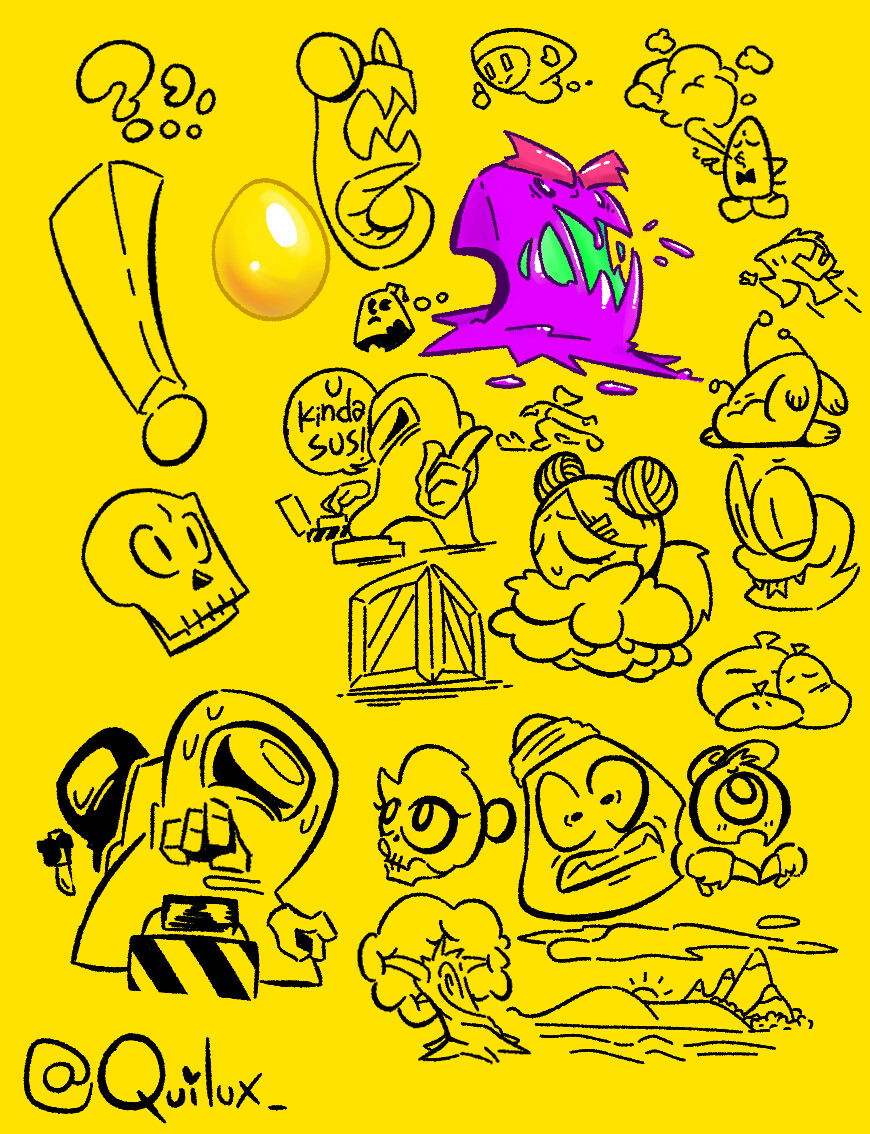 ArtStation - Characther doodles