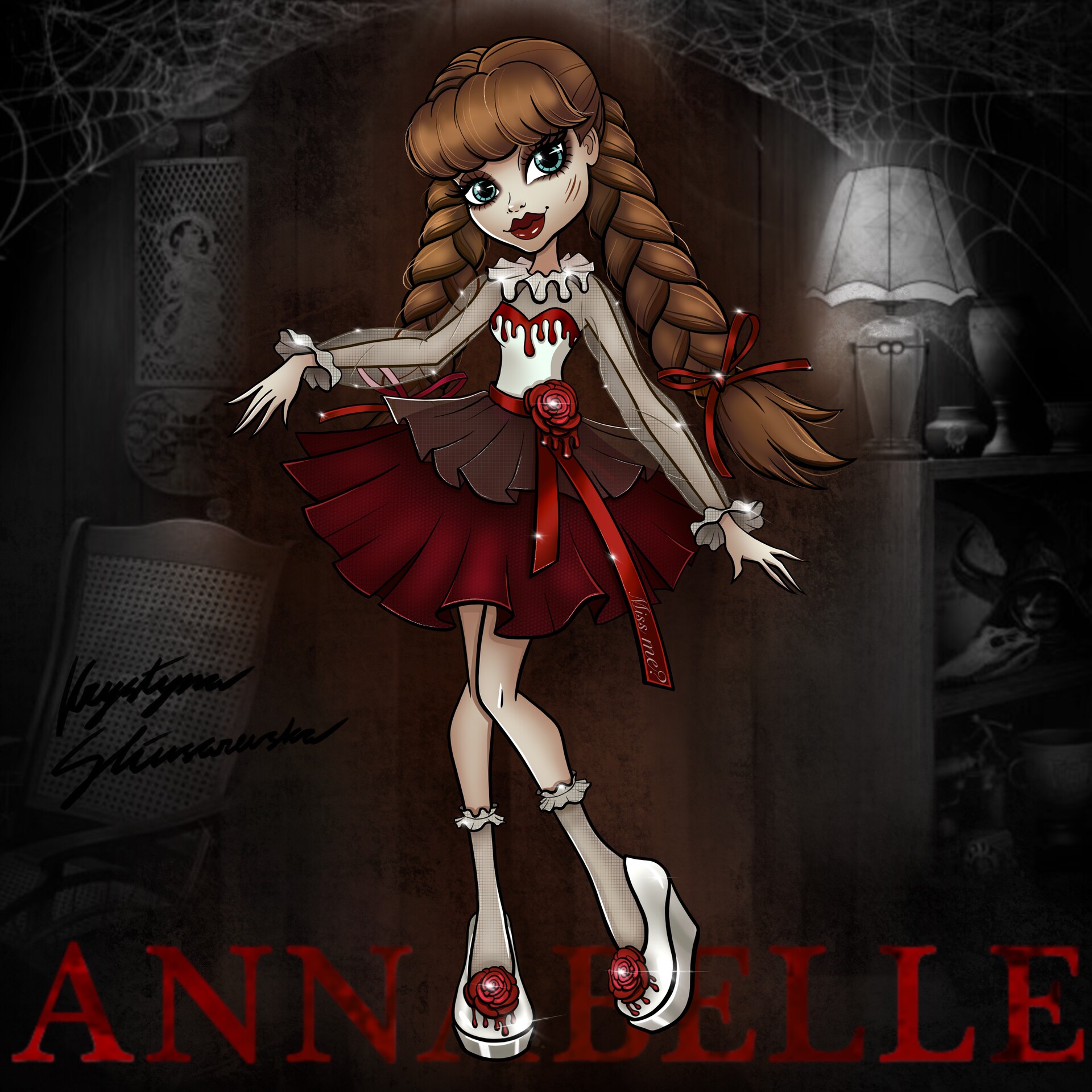 ArtStation - Monster high Annabelle fanart