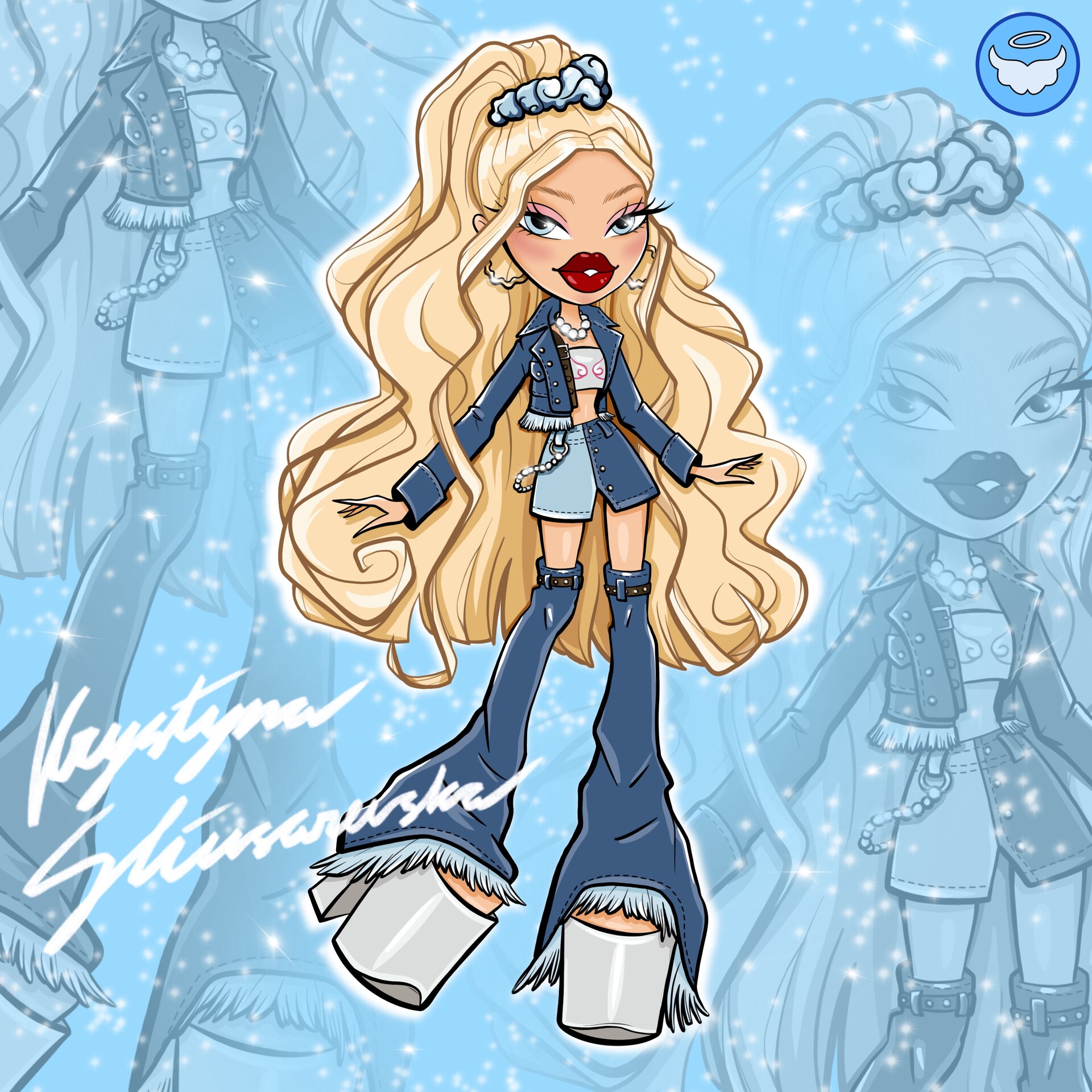 bratz coloring pages cloe madanes