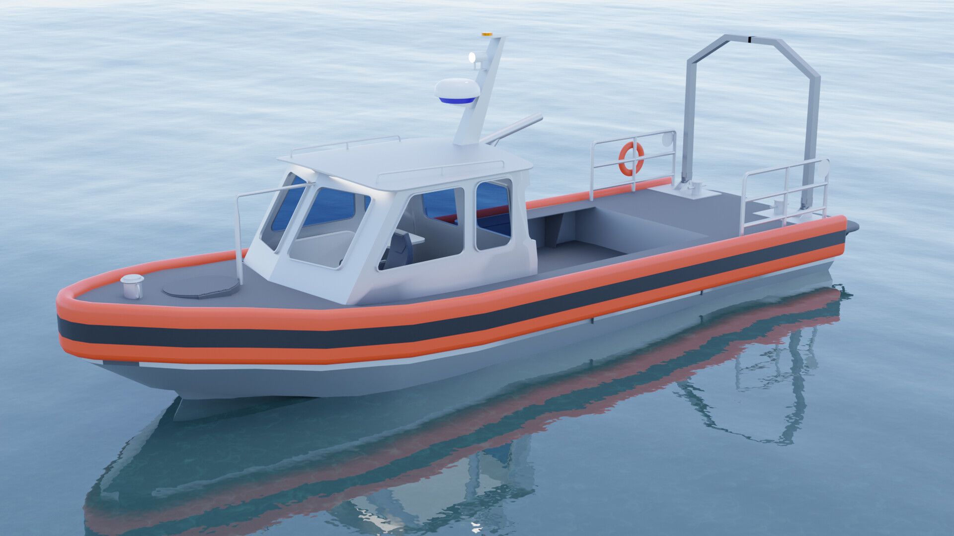 ArtStation - Willard Marine - 2016 RHIB