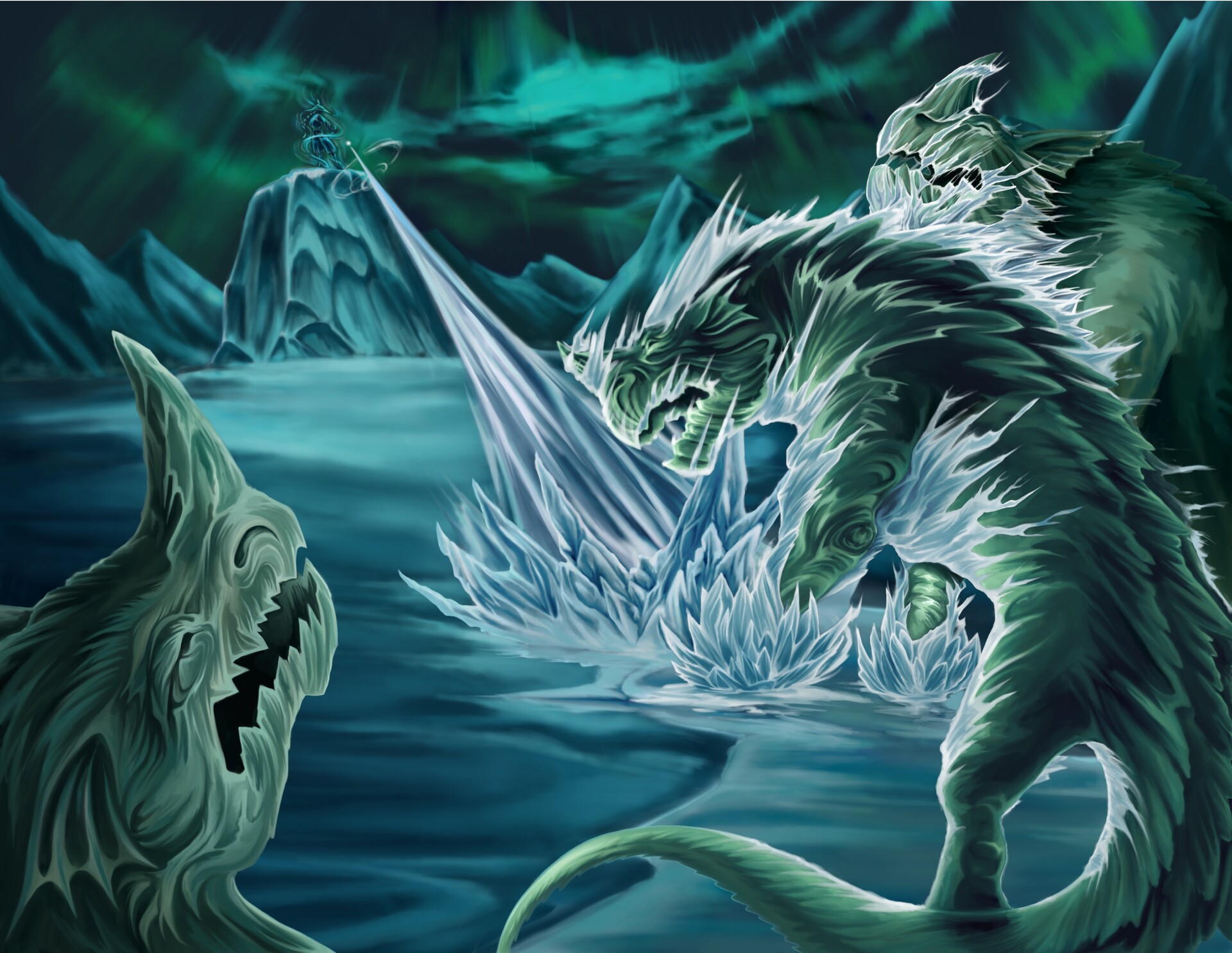 ArtStation - Ice Blast