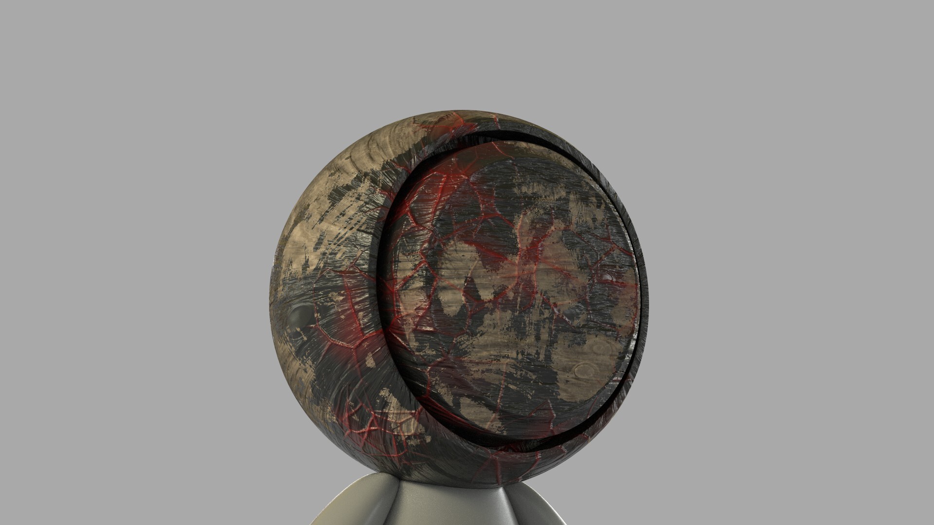 ArtStation - burn wood practice