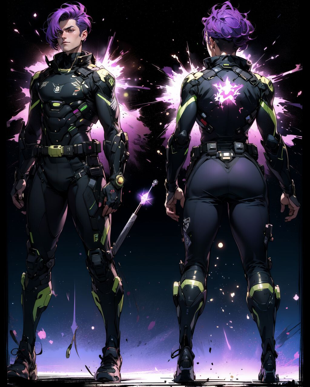 4K Anime Reference Art for Artists and Enthusiasts - 250 Futuristic ...