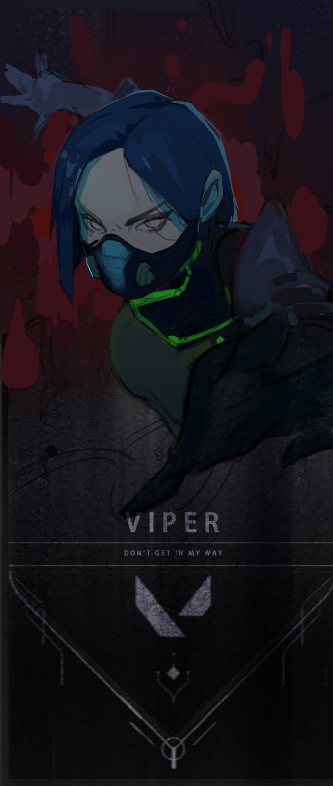 G ger - VIPER ULTIMATE PLAYER CARD-VALORANT