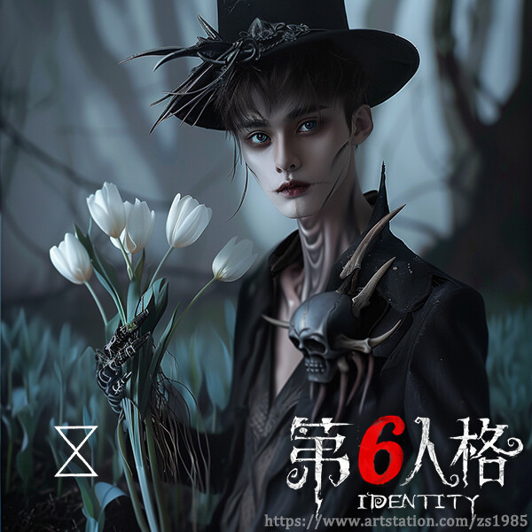 ArtStation - 第五人格-同人图（杰克-02）-by-ruoxin zhang