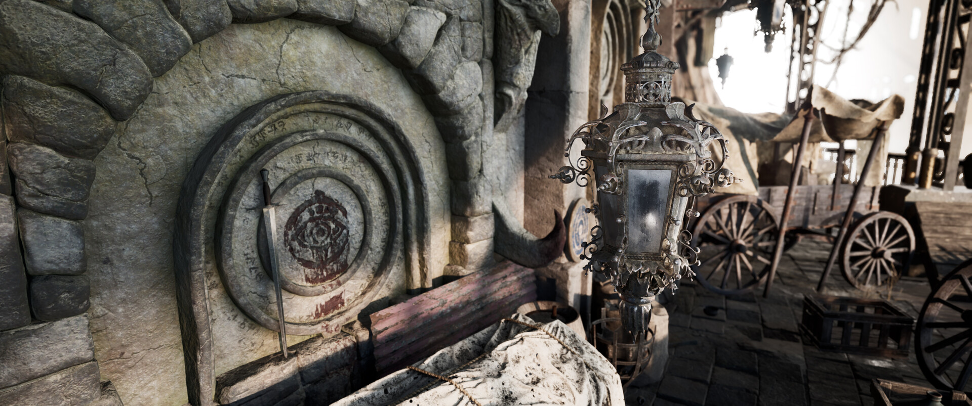 GH Jang - Ruined corridor