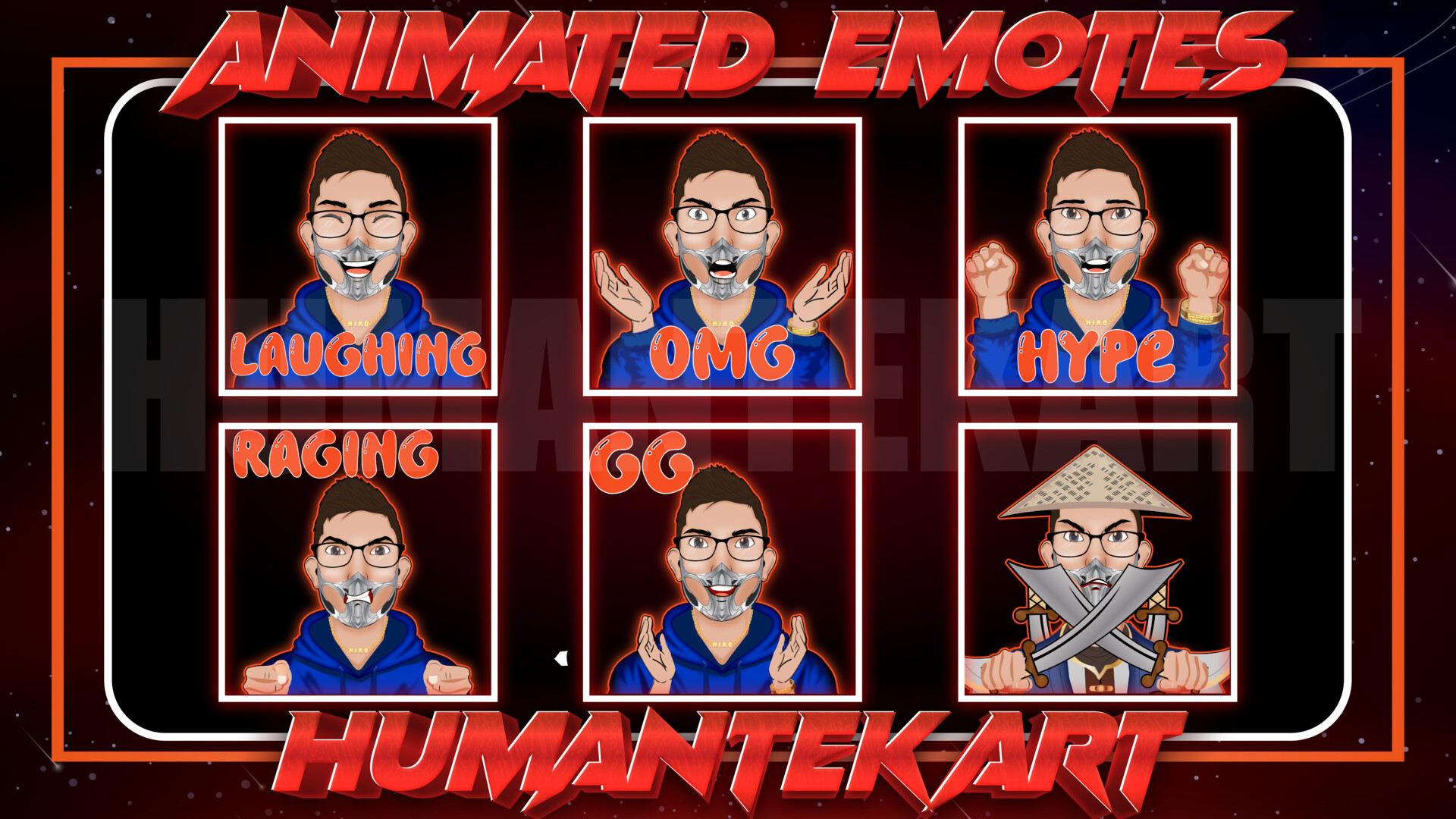 ArtStation - Static cartoon emotes