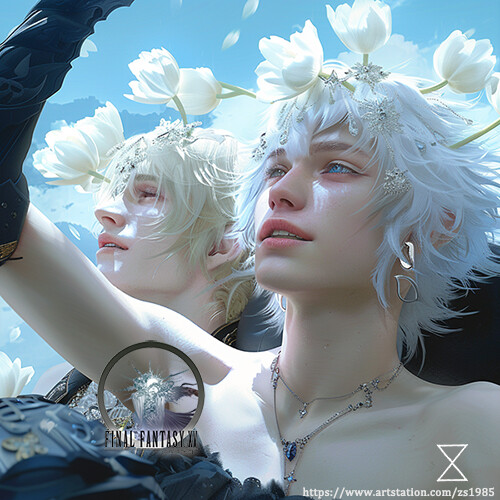 ArtStation - （最终幻想15）同人-03-by-(ruoxin zhang)
